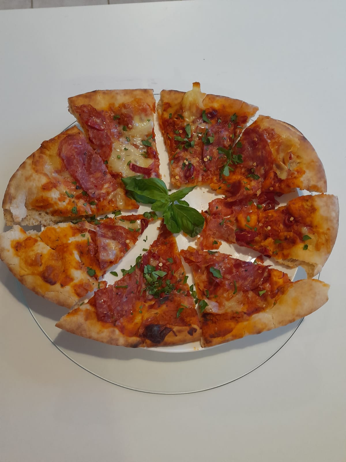 Italian pepperoni con salami | Il Piccolo Francesco